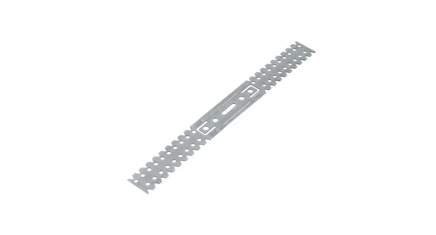 Подвес прямой КМ Стандарт, оцинкованный, 60x27 мм, толщина 0,9мм, длина 285мм