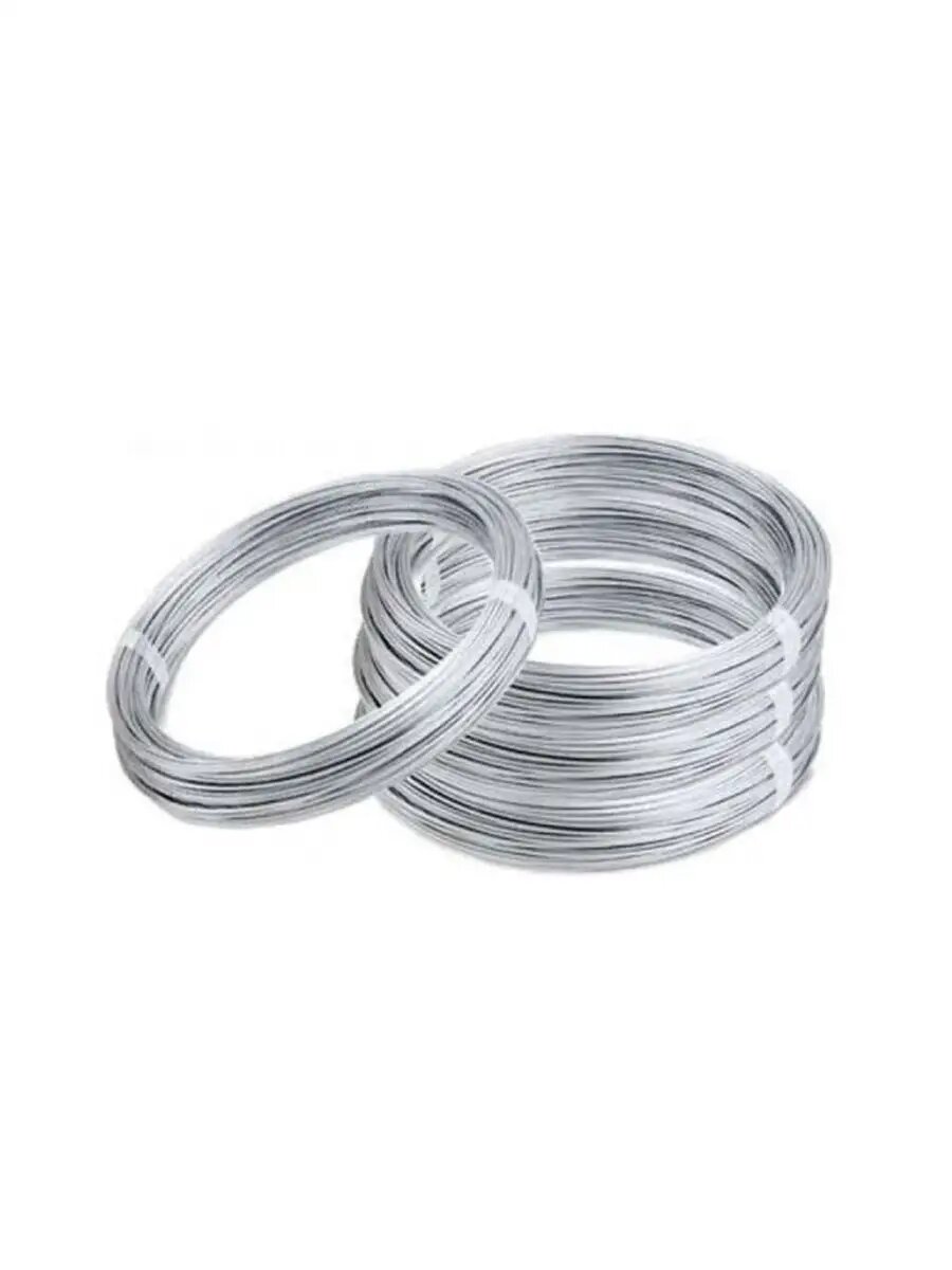 Вязальная проволока ПроСТ 1мм, цинковое покрытие, бухта 5 кг