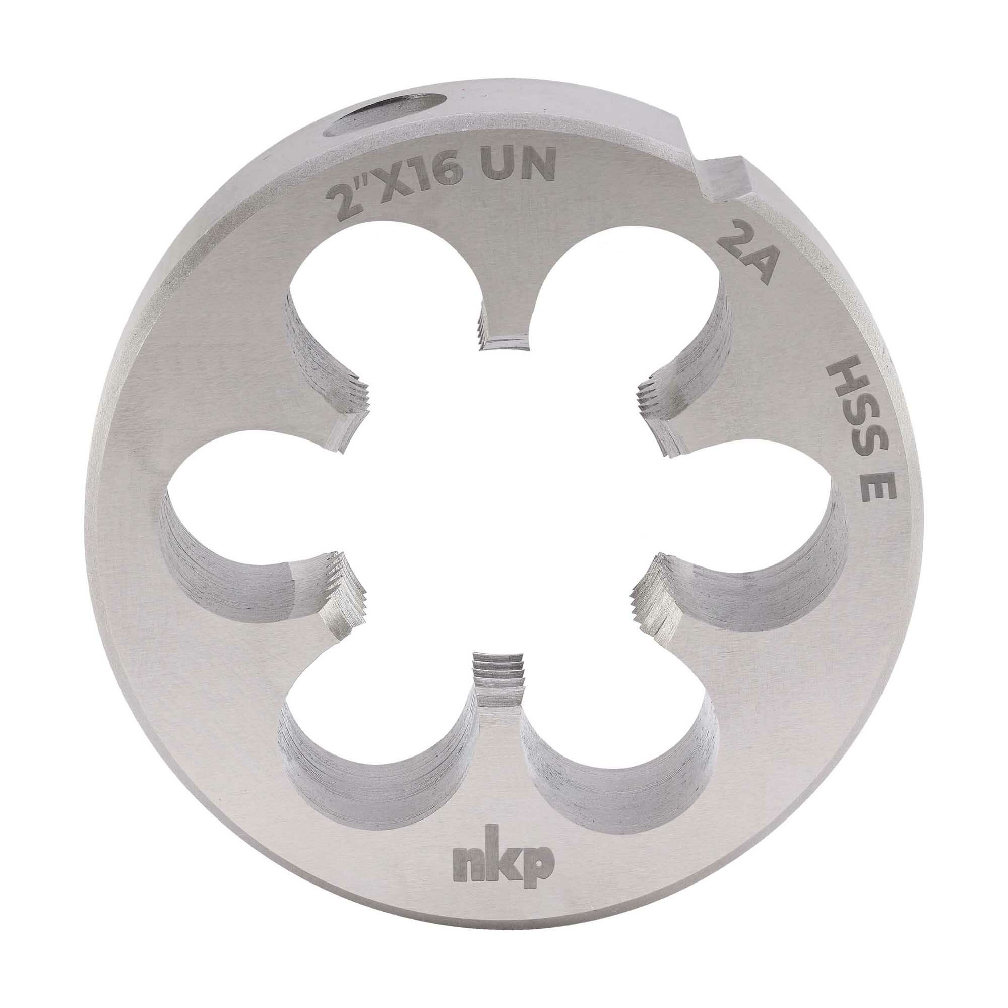 Плашка дюймовая NKP UN 2,0"-16 HSSE DIN22568 90x22мм 29920000UN16