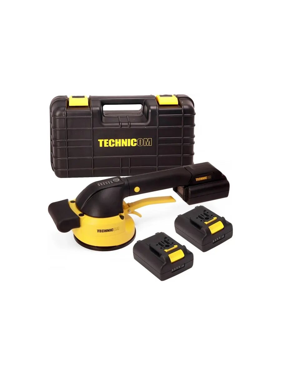 Виброприсоска TECHNICOM TC-P008, для плитки, 16.8В, 3 часа работы