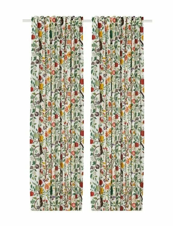 IKEA Штора шторы 145х250 см разноцветный