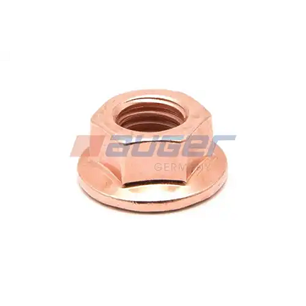 AUGER 97264 гайка м10x1.5 с буртиком\ man
