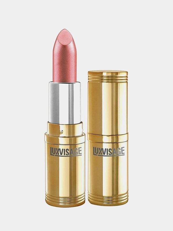 Губная помада LUXVISAGE, тон 8, коричнево-розовый с жемчужным перламутром, 4 г