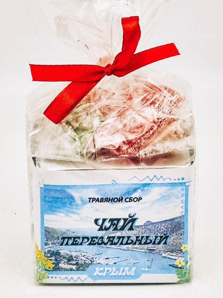 Краснополянский чай "Перевальный" 40гр +лукум 50гр Крым