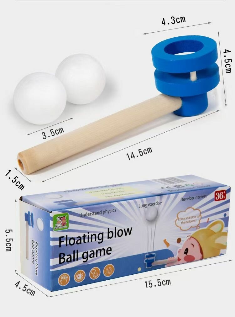 Аэробол тренажер для развития речевого дыхания 1 шт