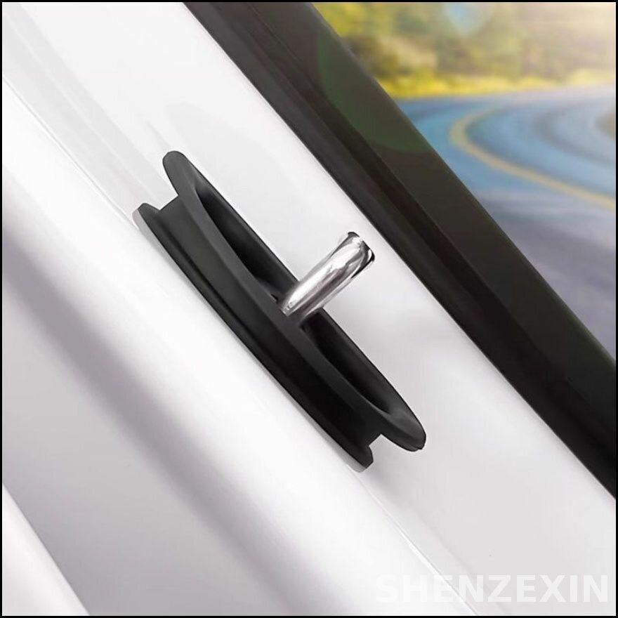 4 шт LEXUS (Лексус) черн силиконовый предохранитель двери автомобиля крышка Для ES300 RX330 RX300 GS300 IS250 IS200 CT200h NX RX