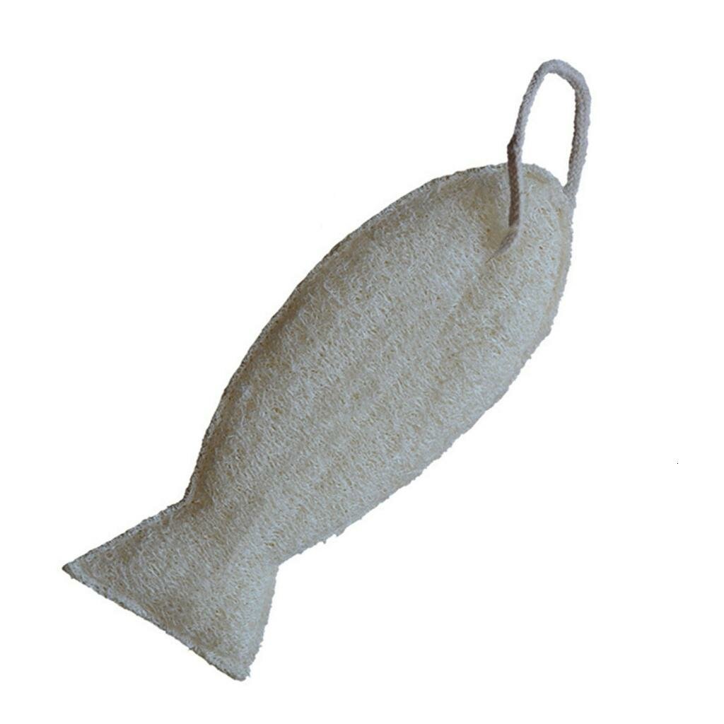 Скраб-губка для тела двусторонняя, 4