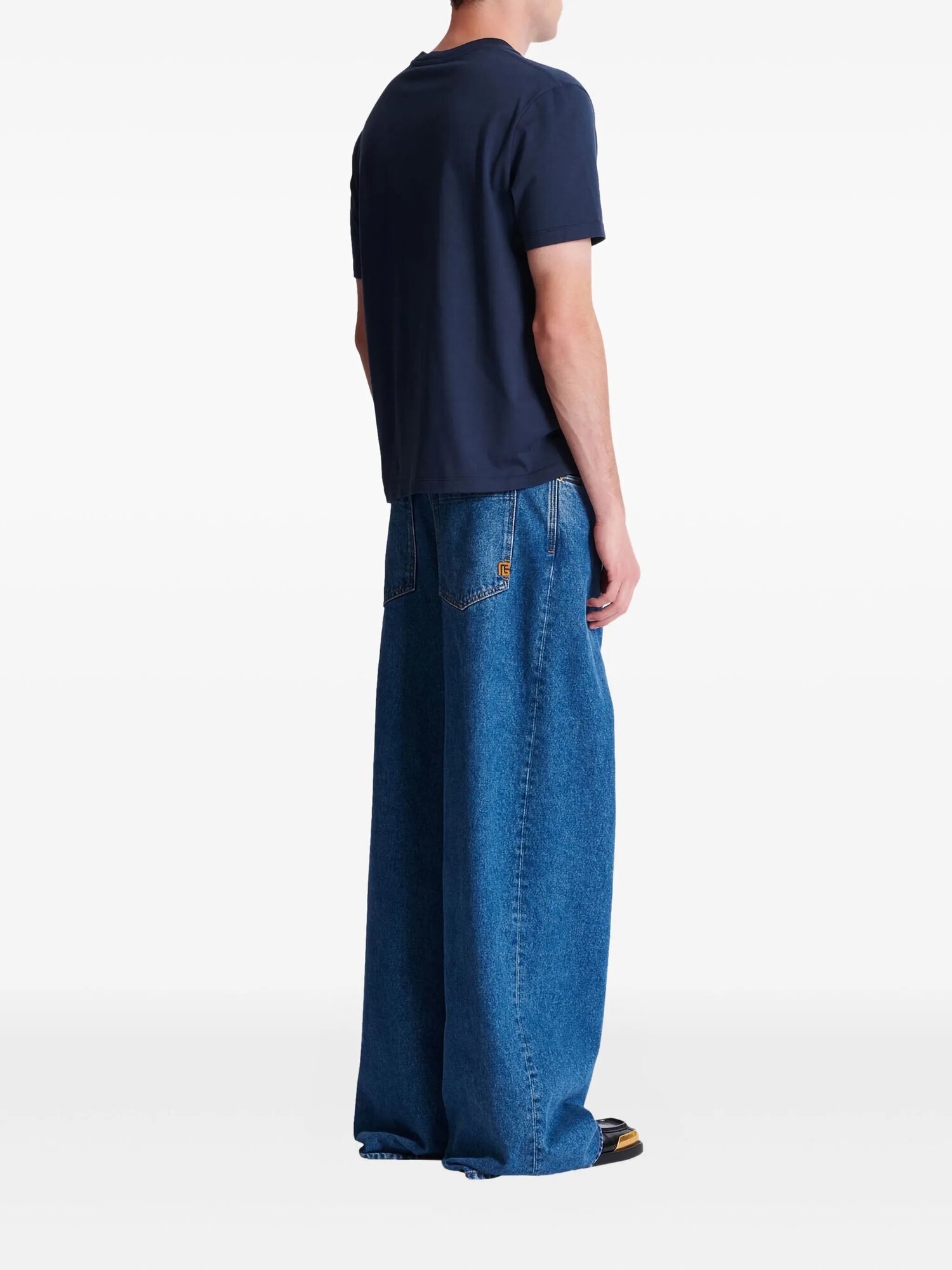 Футболка BALMAIN, размер 54, blue — фото 1