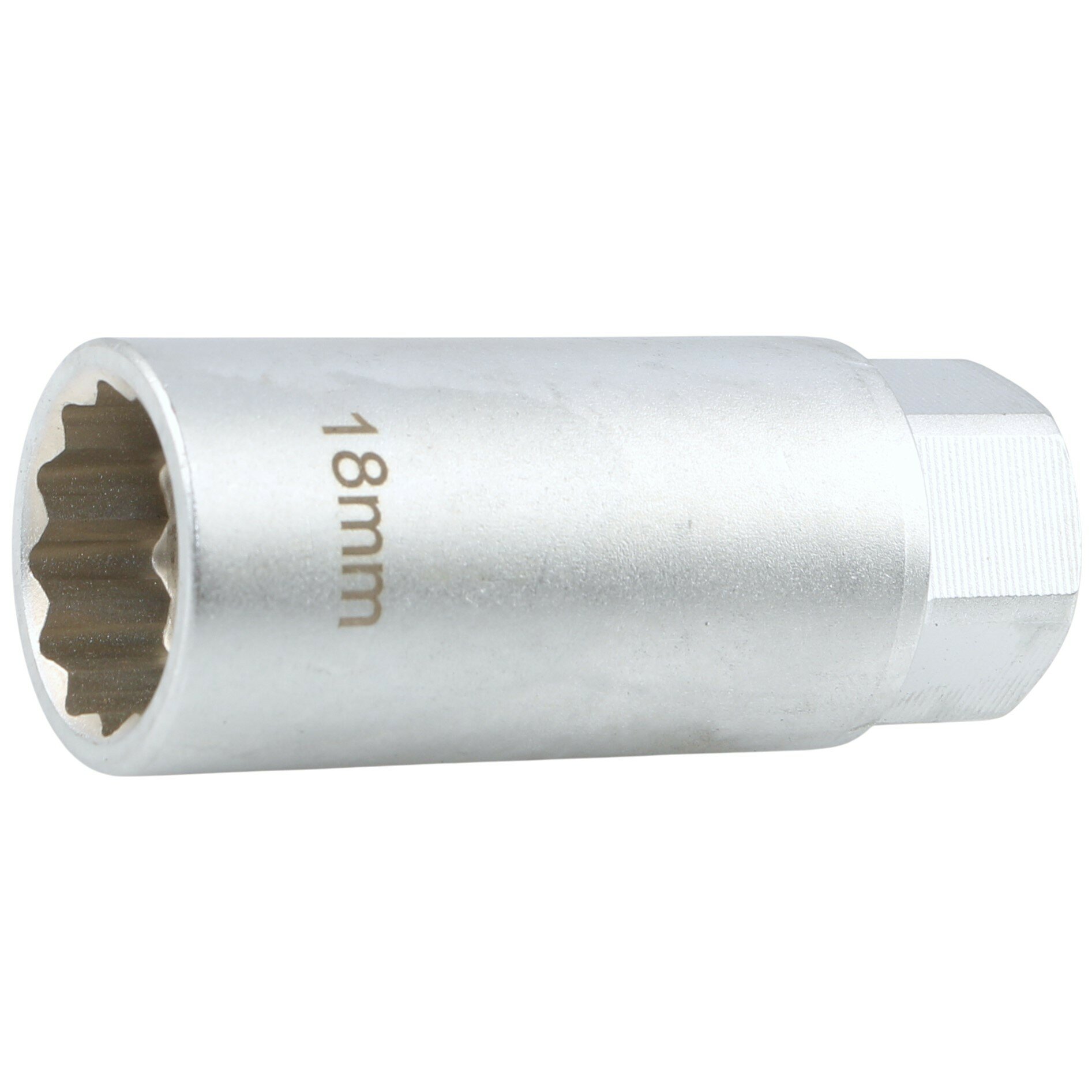 Licota PAW-34C Головка, 3/8", 18 мм, торцевая, 12-гранная, глубокая, свечная