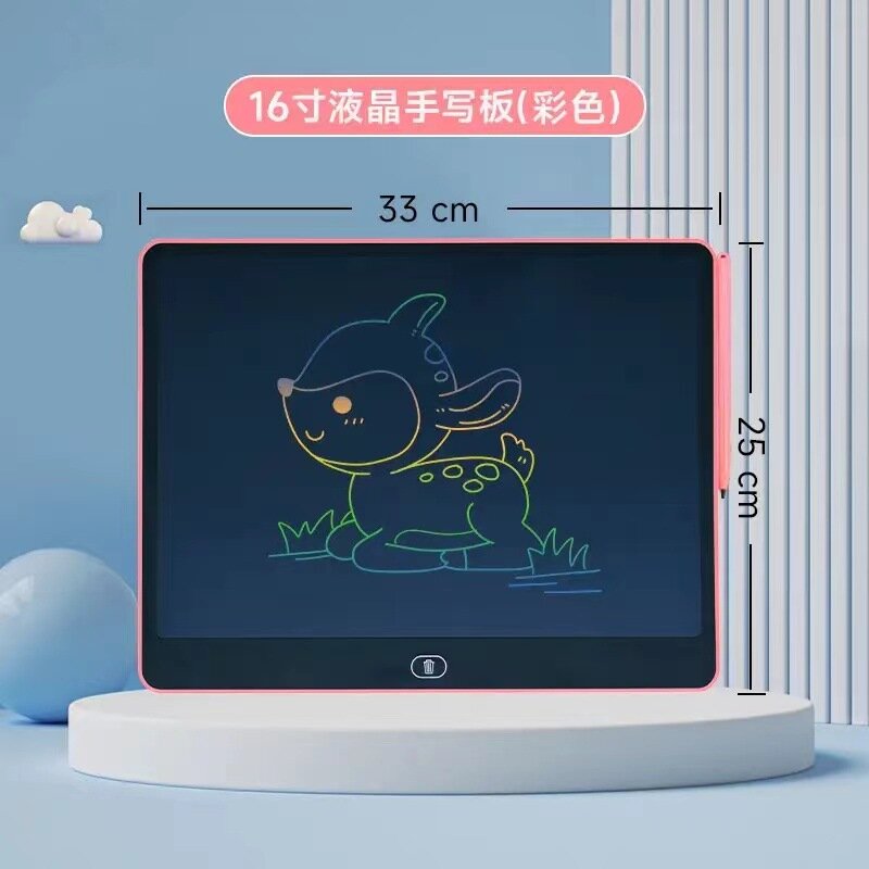 16/ 20inch LCD планшет для письма для детей, доска для рисования, маленькая черная доска для бизнеса, очень большая LCD доска для письма
