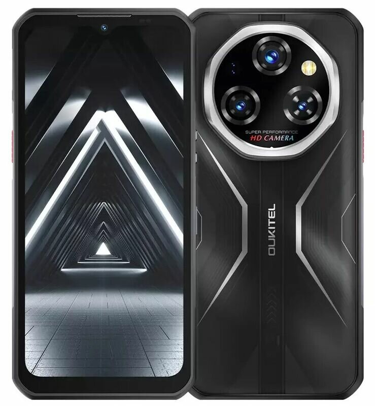Смартфон Oukitel WP55S 12/512Gb, Global, Android 15, Black (Черный)