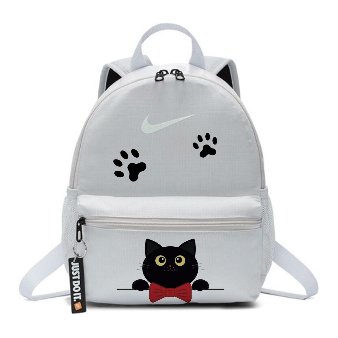 Рюкзак женский Nike Fabric Gray White 1343337219