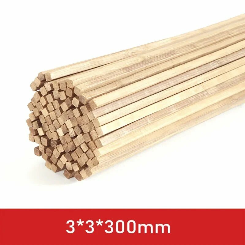 Наборы для резьбы по дереву из бальзы 3x3x300mm 20pcs
