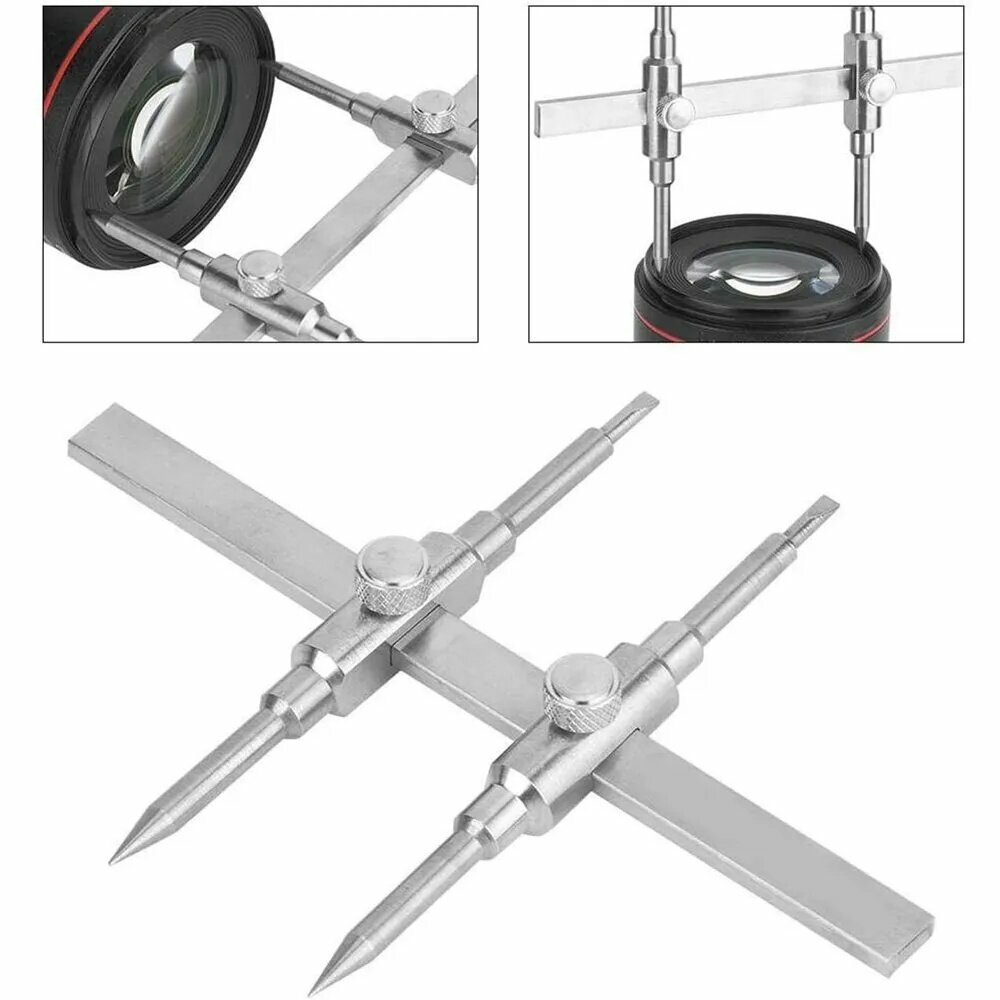 Инструмент для разборки телескопа, двухсторонний, нержавеющая сталь
