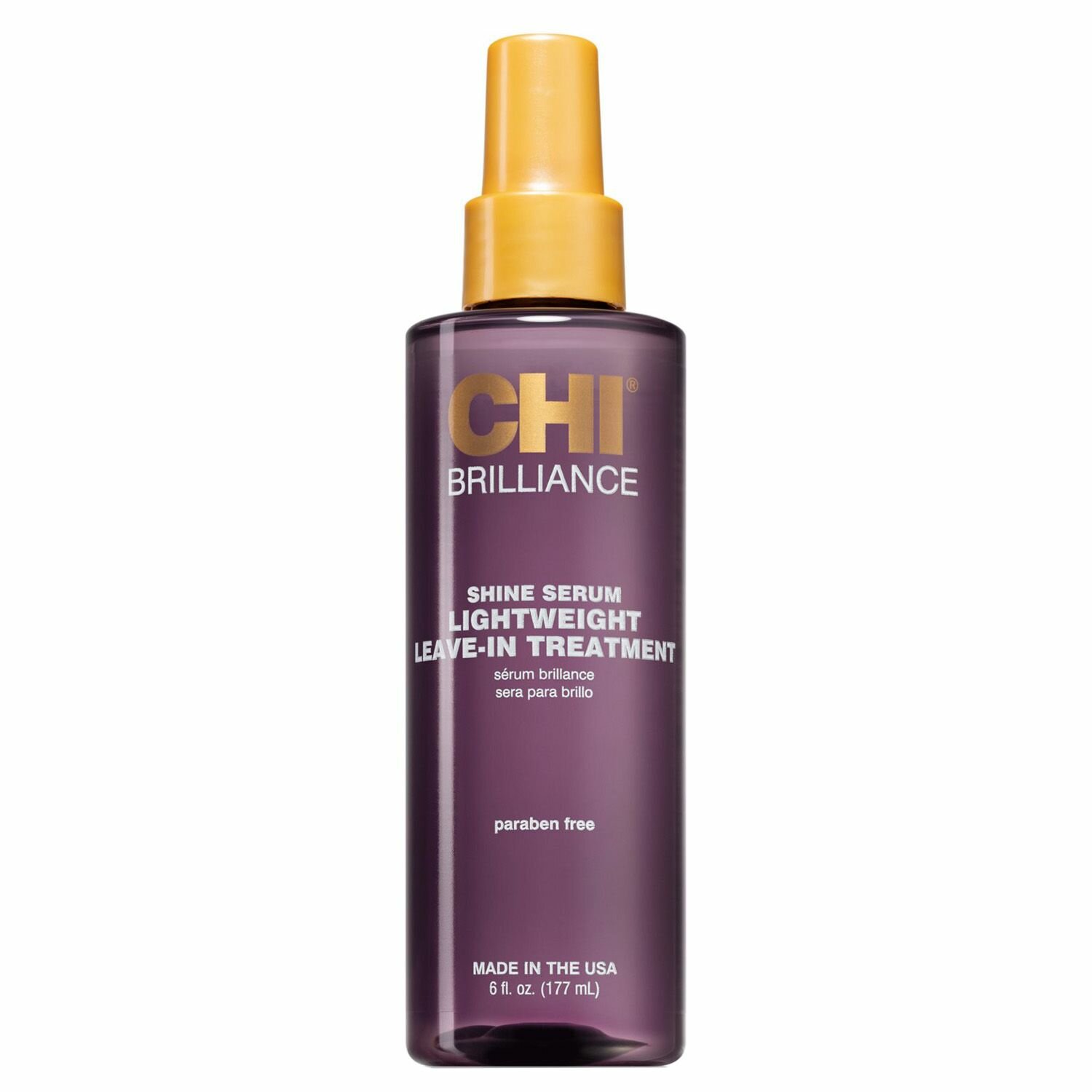 CHI Deep Brilliance Shine Serum Light Weight Leave-In Treatment Несмываемая сыворотка-сияние для волос, 177 мл