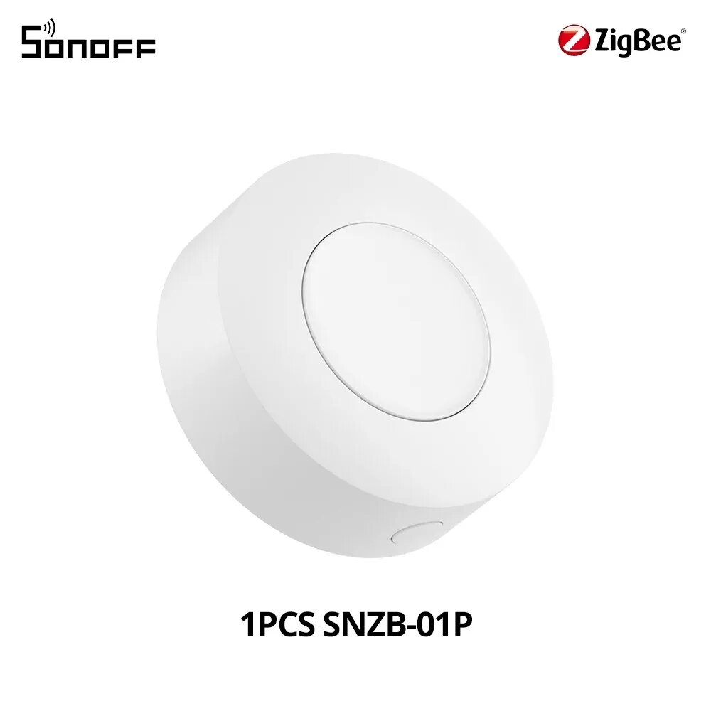 SONOFF SNZB-01P Беспроводной интеллектуальный переключатель Zigbee SNZB-01P(1PCS)