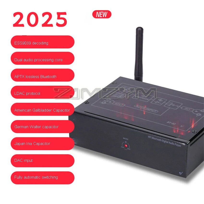 Bluetooth-плеер Hifi Fever Level ESS9039 2025 version