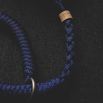 Плетеный ремешок Mr. Stone Ling blue для Sony Fujifilm Leica
