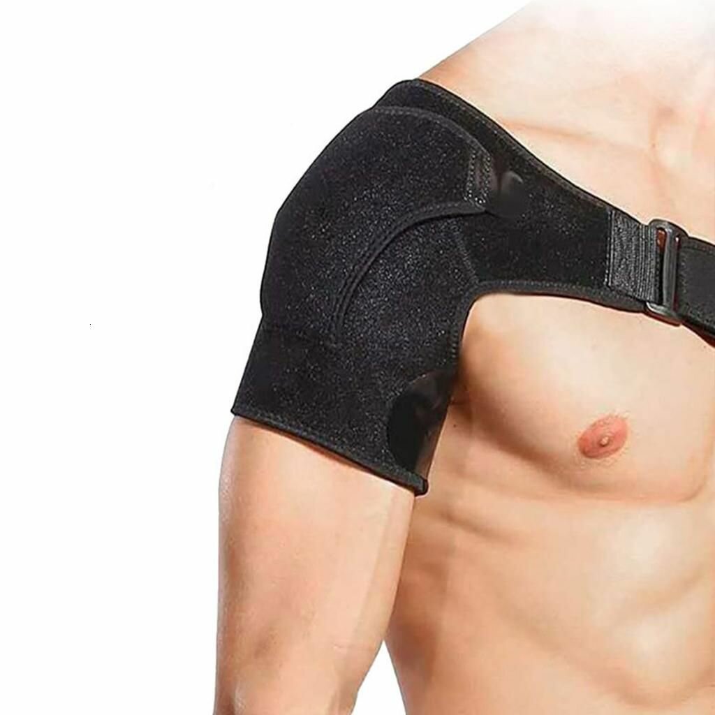 Восстановительный плечевой бандаж и повязка для рук-черный