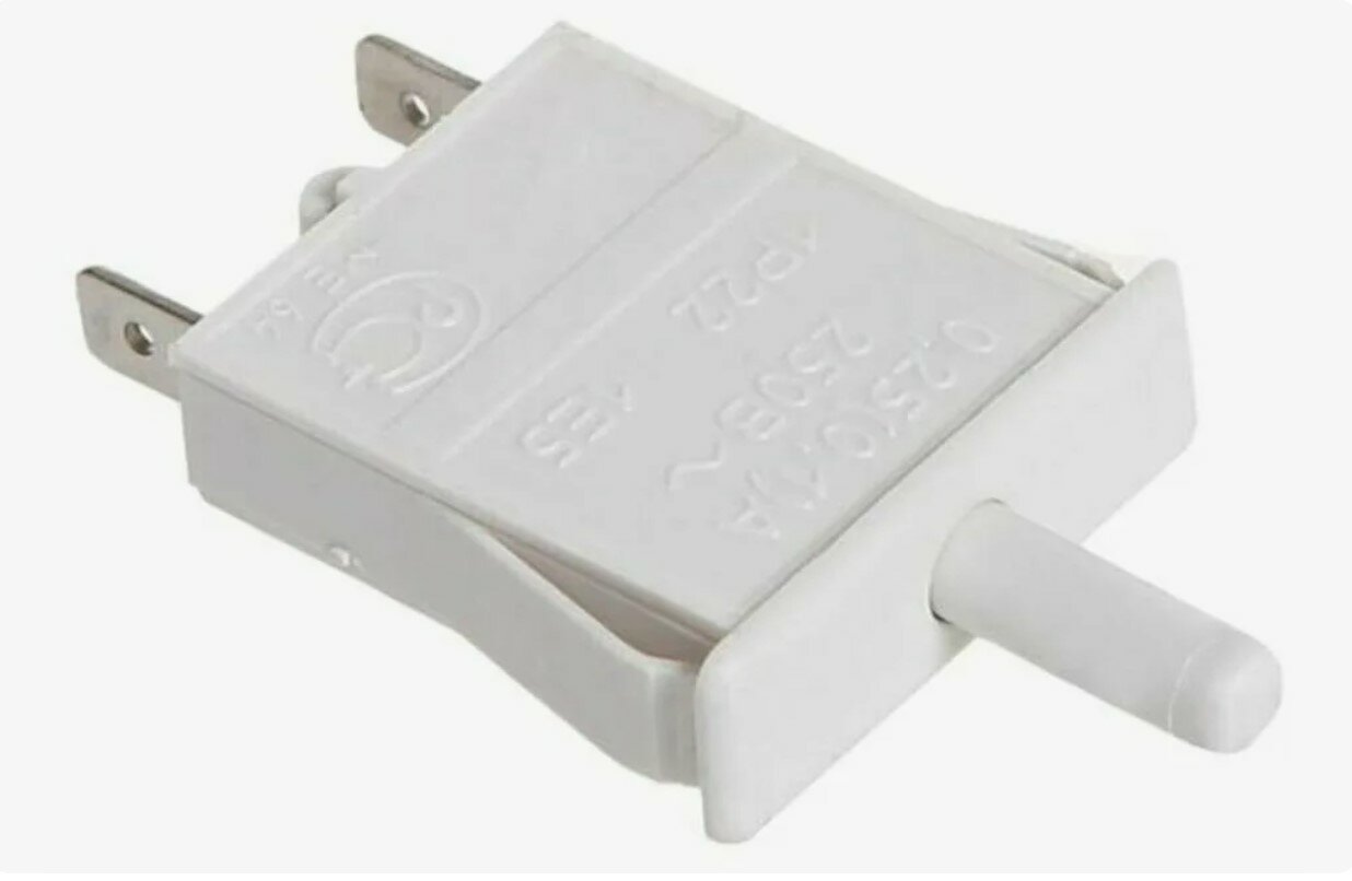 Выключатель света WF450, ВОК-3/ВК-01 кнопочный холодильника Ariston, Indesi, Stinol