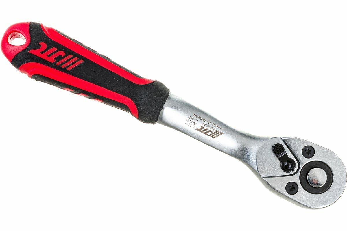 Трещотка JTC JTC-5422 Universal 1/4" 72-зубцовая изогнутая, длина 147 мм