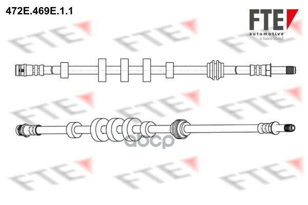 Тормозной шланг FTE Automotive арт. 472E469E11