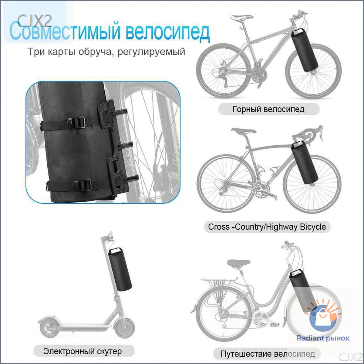 Сумка велосипедная — фото 1
