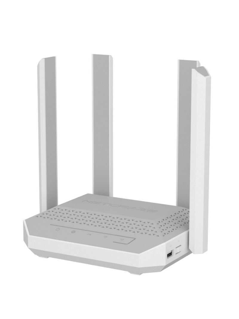 Интернет-центр Netcraze NC-3811 гигабитный с Mesh Wi-Fi 6 AX3000, USB 3.0