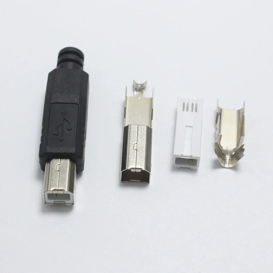 USB-удлинитель для принтера EClyxun Черный, черный — фото 1