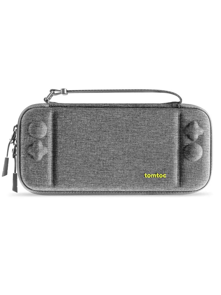 Чехол Tomtoc Slim на Nintendo Switch & OLED тонкий противоударный, серый