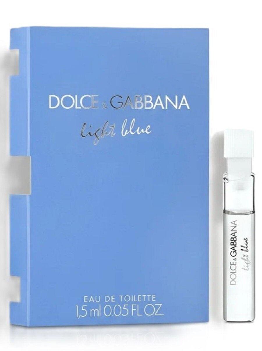 Туалетная вода женская DOLCE & GABBANA LIGHT BLUE 1,5мл (edT - eau de Toilette)