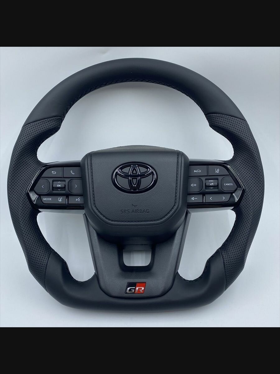 Применение Toyota Corolla. SIENNA. Highlander. alphard.86. Lexus Tundra Camry Prado Land Cruise LC300 полностью модифицированное рулевое колесо из углеродного волокна персикового дерева