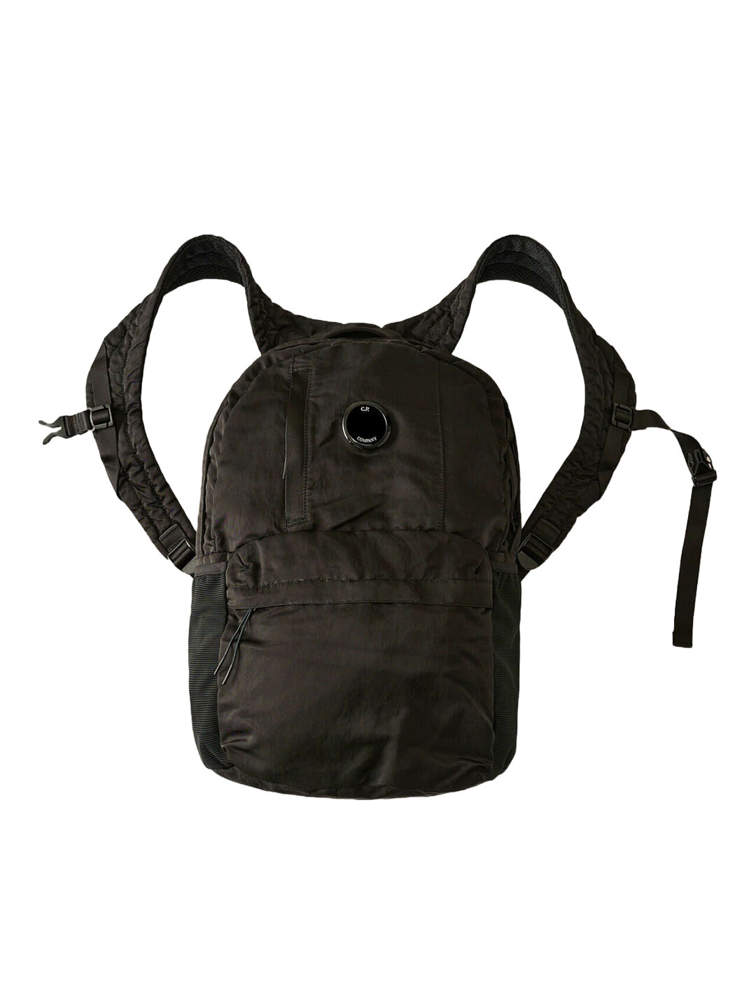 Рюкзак NYLON B LENS c.p. company ( one size / черный ), регулируемые ремни
