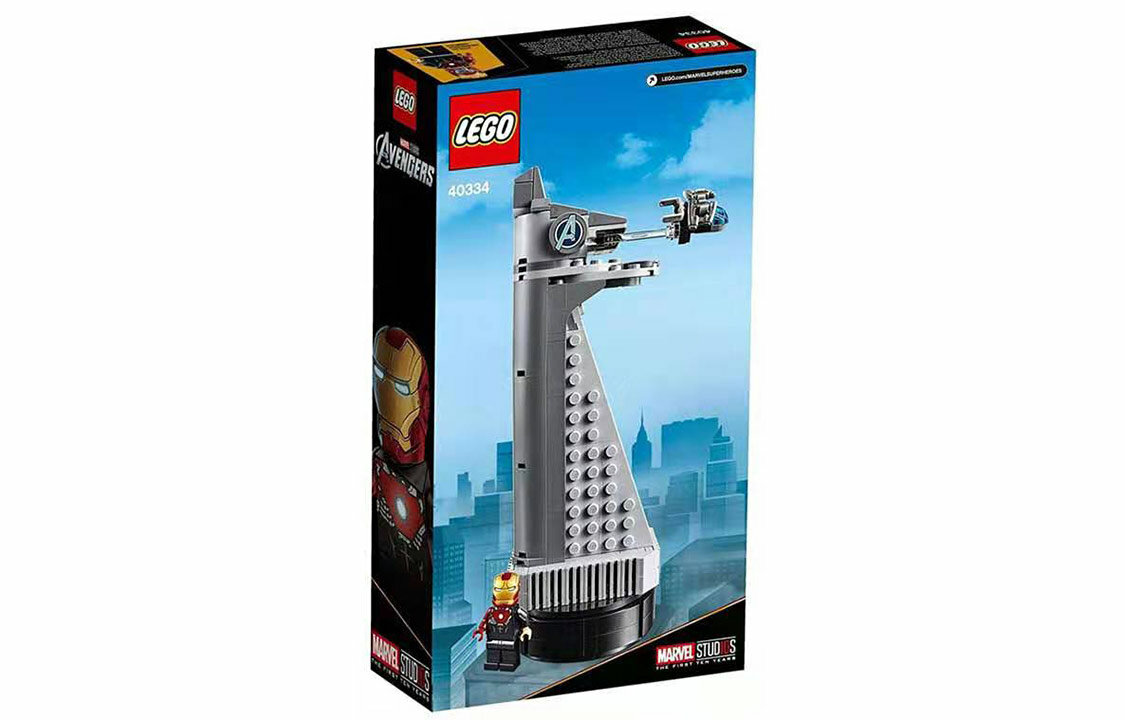 LEGO Super Hero Collection Marvel Iron Man Avenger Tower Креативный конструктор 0 300 шт. 40334 null