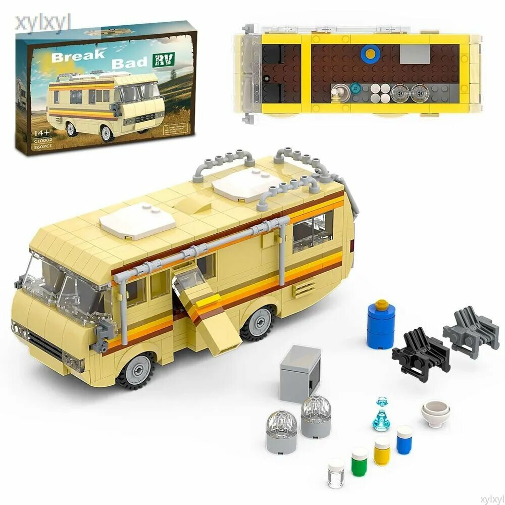 Игрушка из строительных блоков Breaking Bad Rv