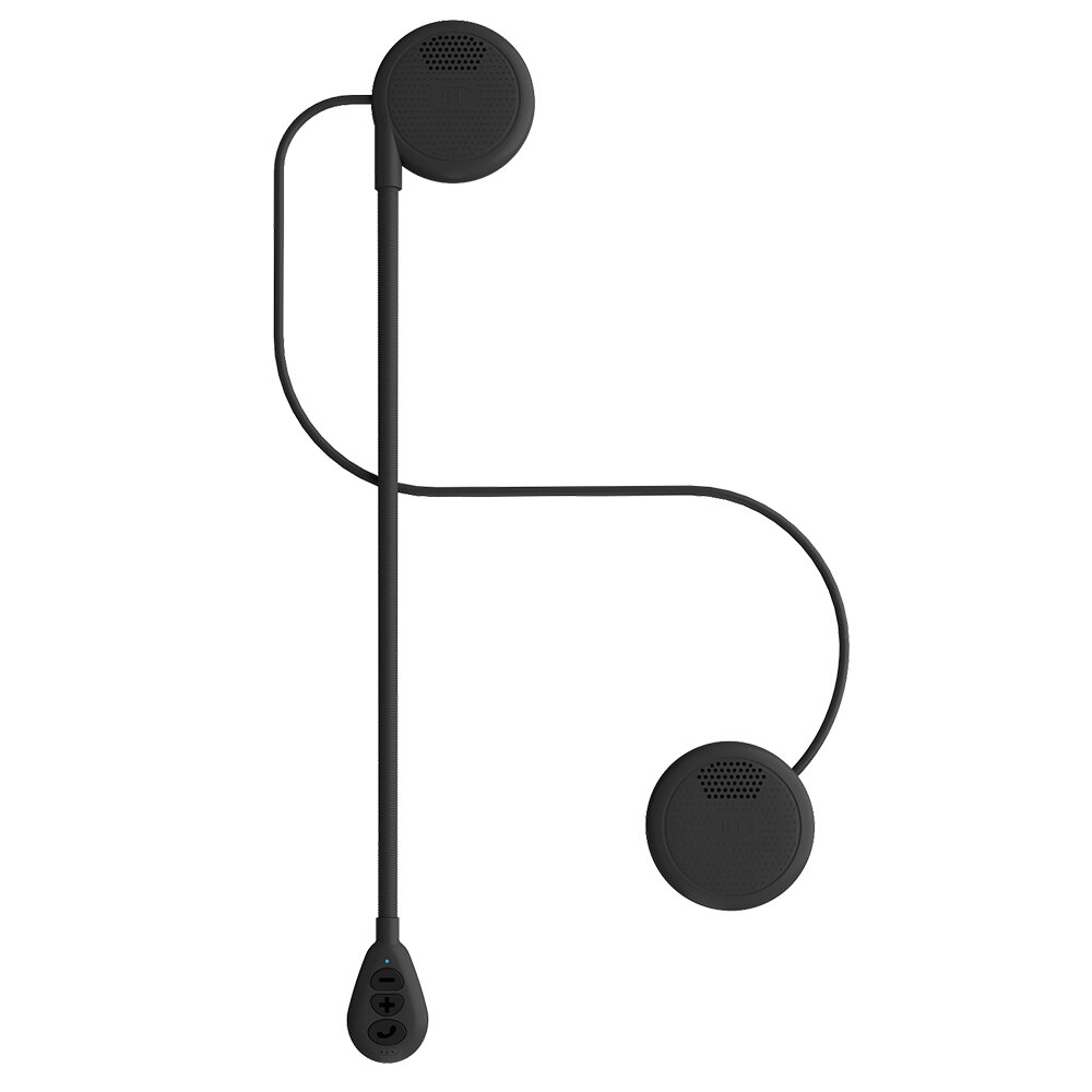 Гарнитура для мотоциклетного шлема M5H BT 5.0 беспроводная стерео-наушник наушники для шлема мотоцикла динамик MP3 черный 1шт