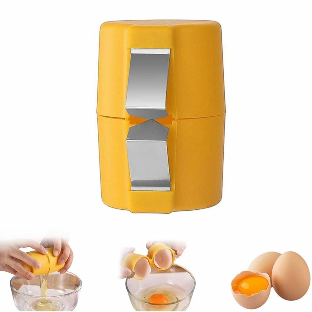 Яичный Крекер для Сырых Яиц, Измельчитель Яичной Скорлупы, Кухонные Приспособления