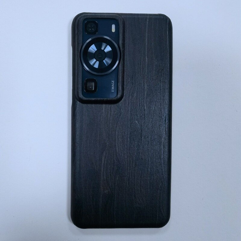 Чехол Black Ice для Huawei Pura 70 Pro/Pro+ — премиум-деревянный задник, современный вид