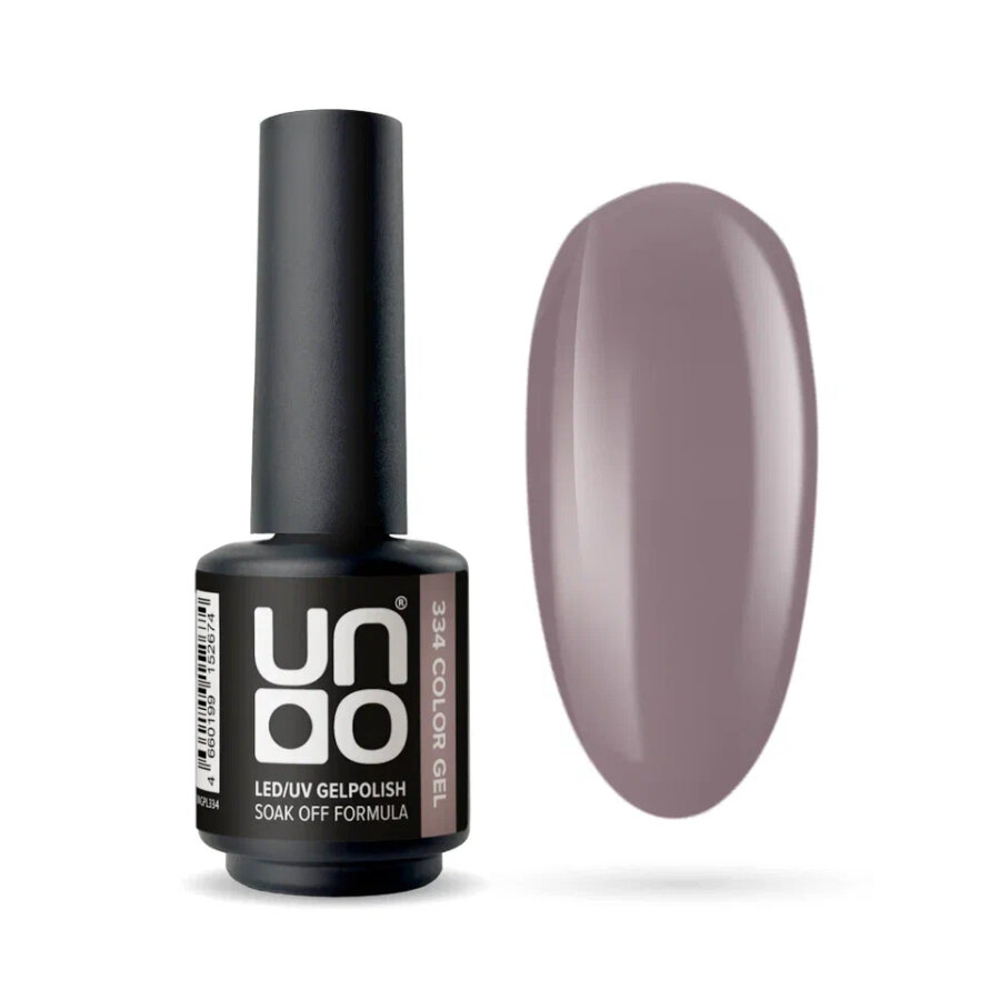 UNO, Гель-лак 334 Дождливый день - Rainy Day, 8 г