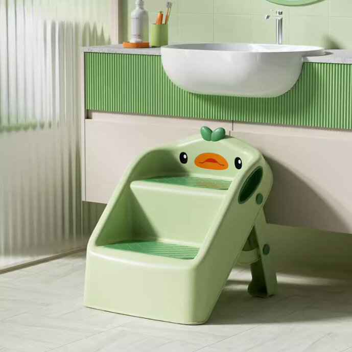 Подставки для ног детские, ПП, складное, детская лестница для унитаза и раковины, 29*29*33см
