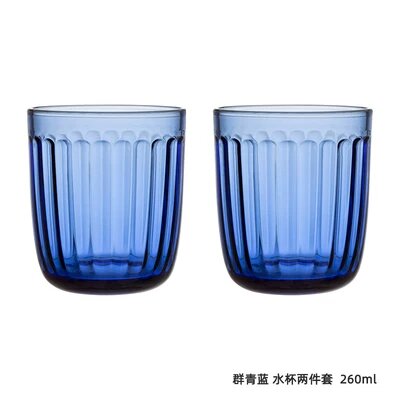 Набор из двух предметов из серии Iittala Raami (Финляндия): стакан для воды, бутылка для воды, ваза, подсвечник