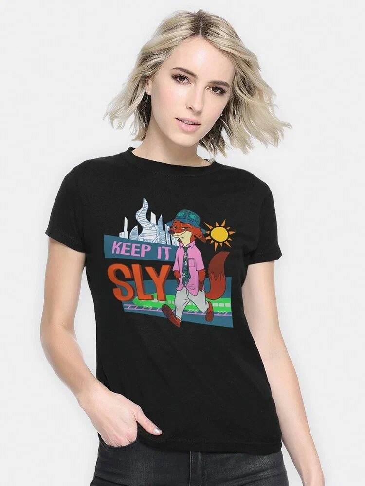 Футболка DreamShirts Studio Зверополис / Ник Уайлд / Женская