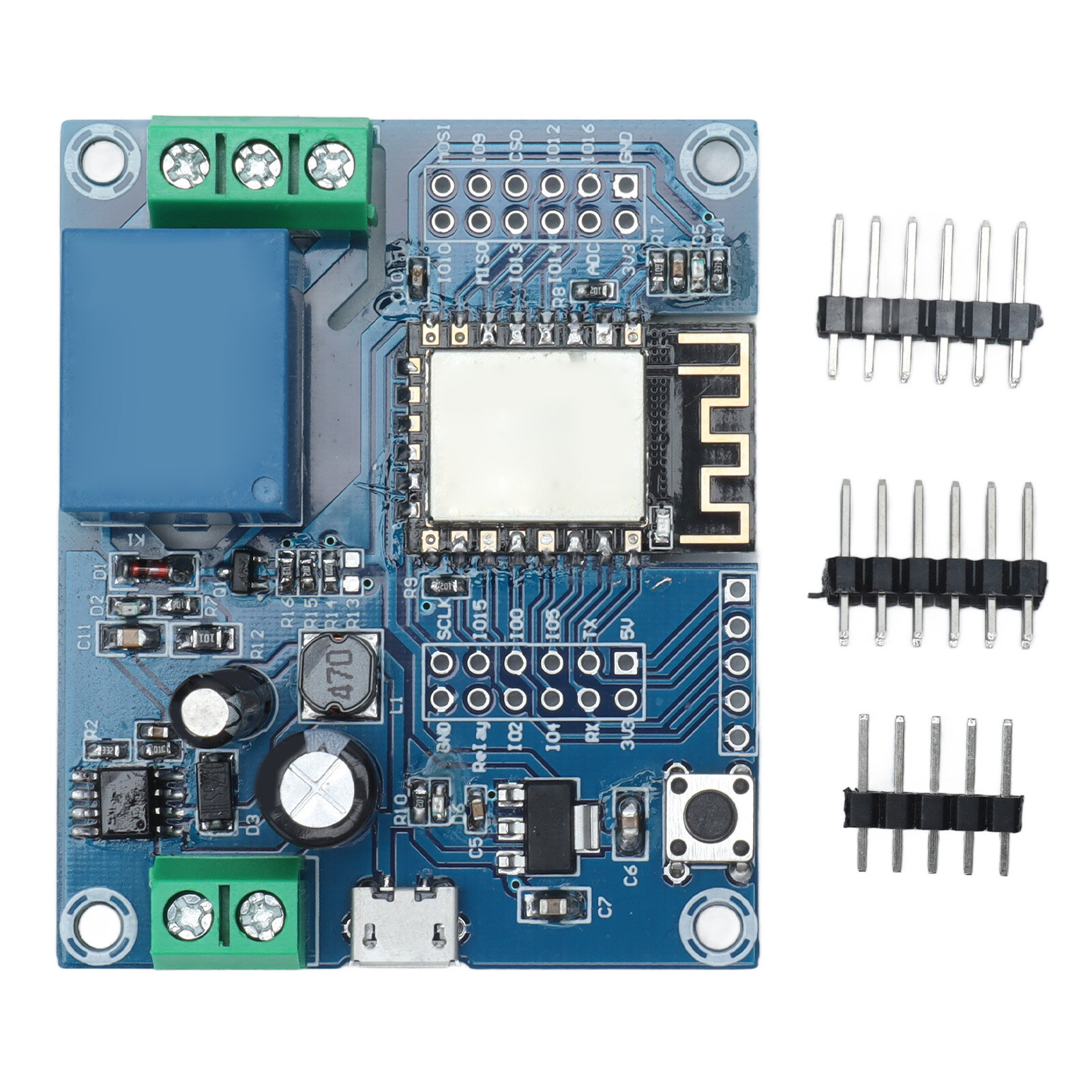 1-канальный релейный модуль ESP8266 с Wi-Fi ESP-12F