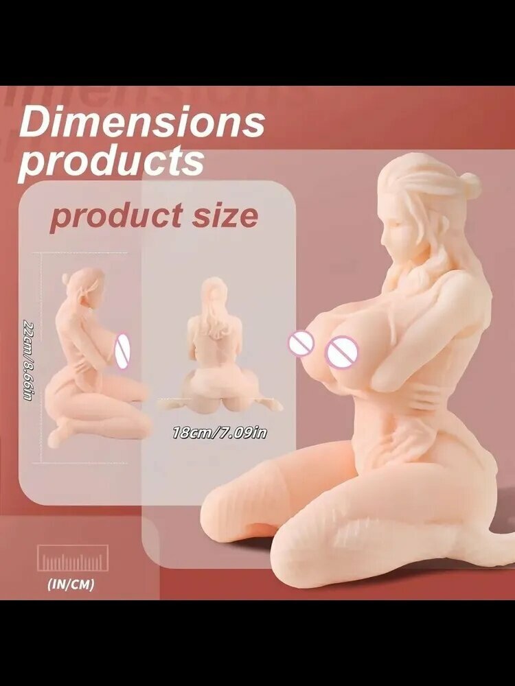 Куклу, Медуза, можно использовать для мужчин,28см