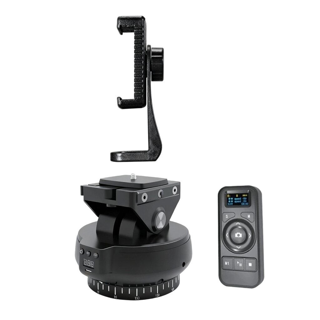 Электронный гимбал 360° с пультом для DSLR камер