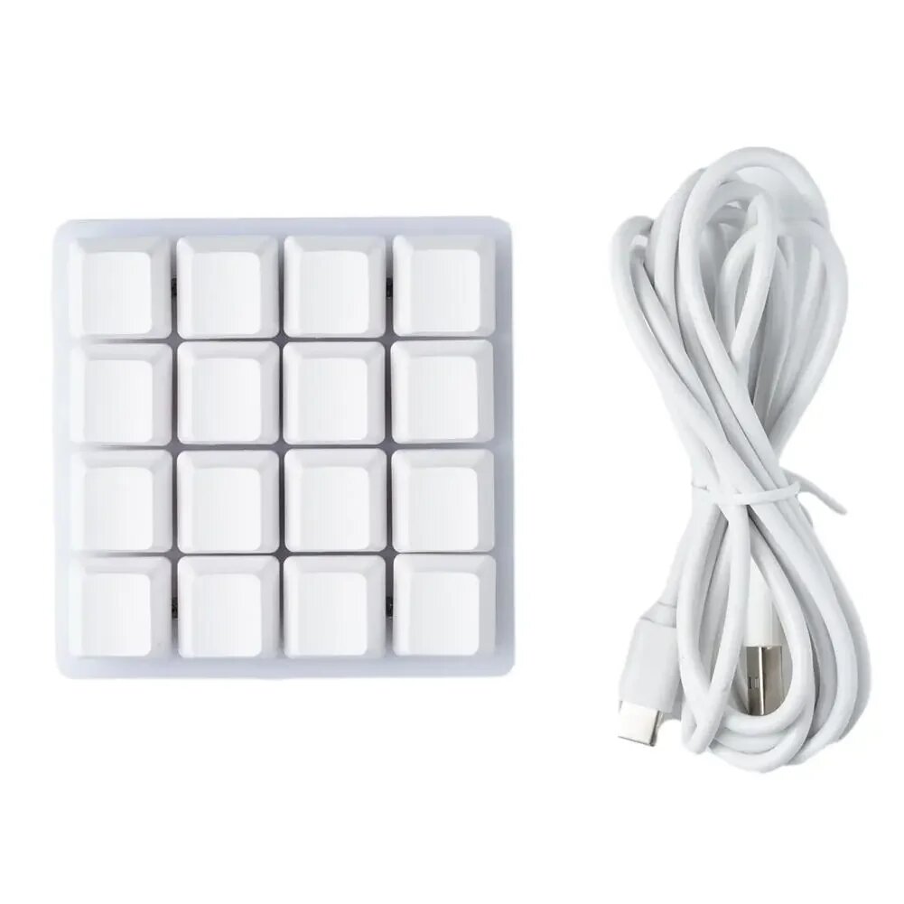 16 клавиш Программирование макроклавиатура пользовательская клавиатура игровая мини-клавиатура копия паста для живописи Hotswap клавиатура со штативом P7U3