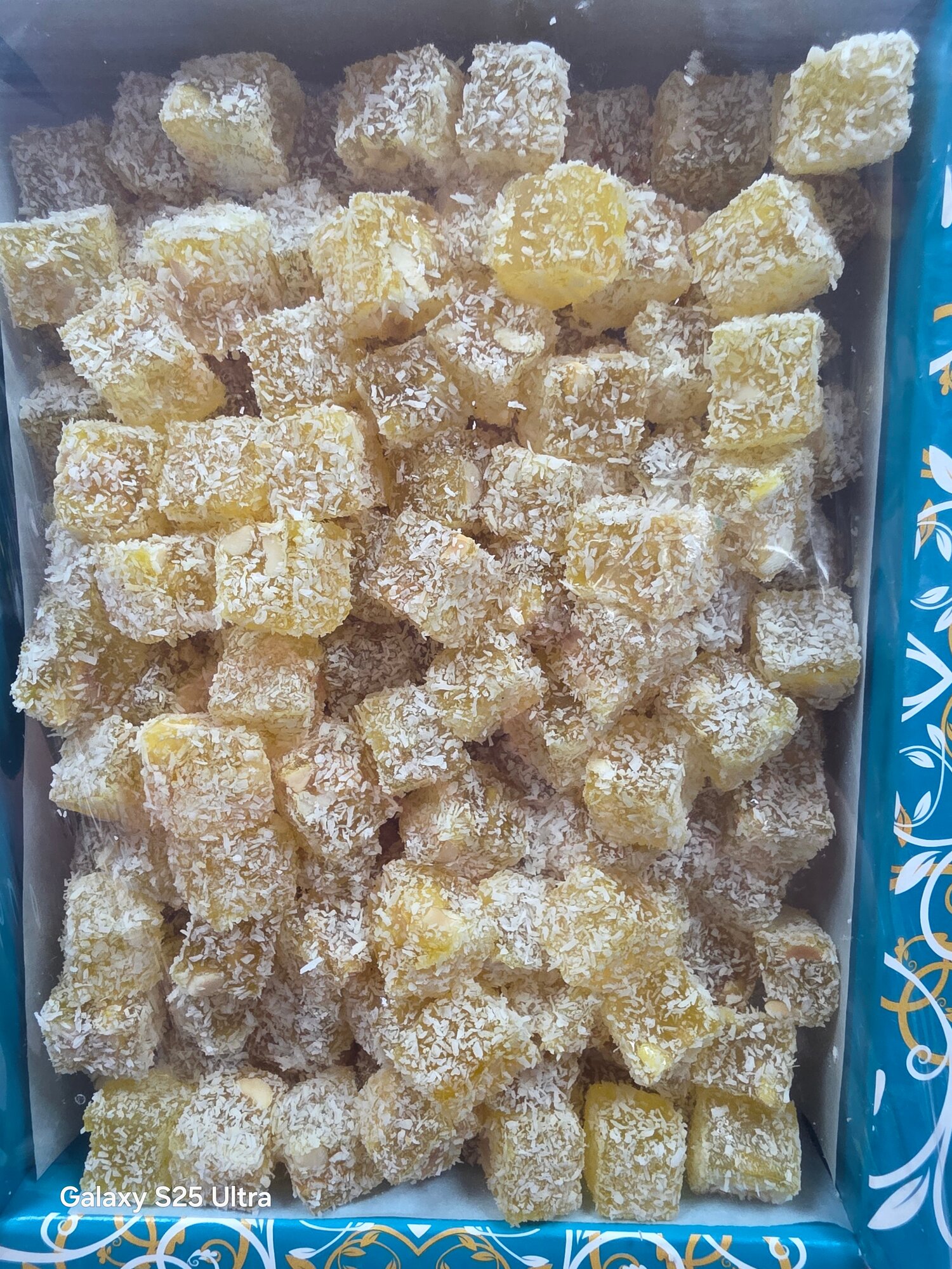 Лукум Дубле с арахисом и лимоном