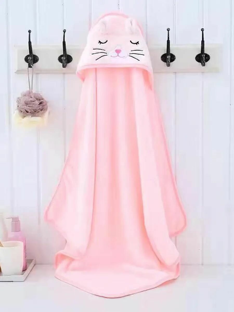 Детское полотенце с капюшоном, полотенце уголк для новорожденного