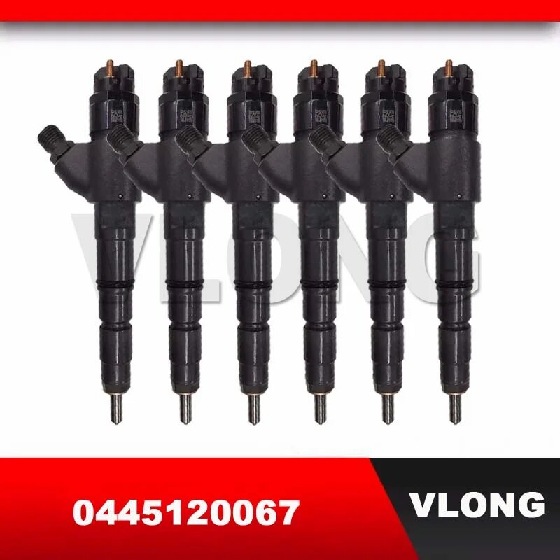 6ШТ Форсунка Дизельного топлива Для VOLVO EC210 EC210B D6E Для Deutz KHD TCD 0986435549 7420798683 20798683 0445120067 0 445 120 067