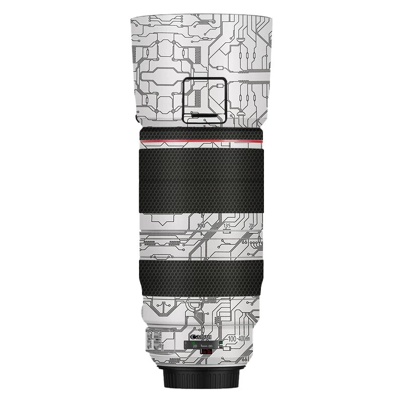 Защитная пленка для объектива Canon EF100-400mm F4.5 II - Электрический белый - Высококачественная пленка для защиты